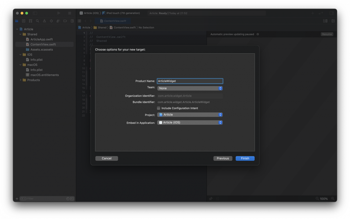 Create A Simple Widget In Ios 14 With Widgetkit Halcyon Mobile